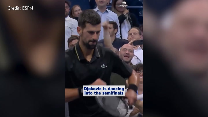 Novak Djokovic dances for his daughter to celebrate moving into the U.S ...