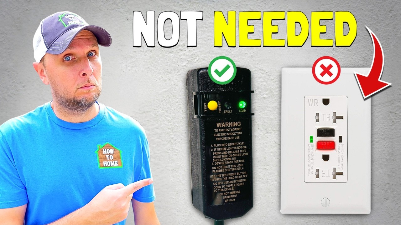 The genius plug that makes GFCI outlets unneeded!
