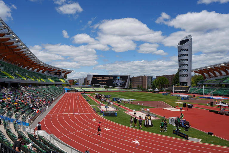 NCAA outdoor track meet begins for Oregon men. TV, stream, updates