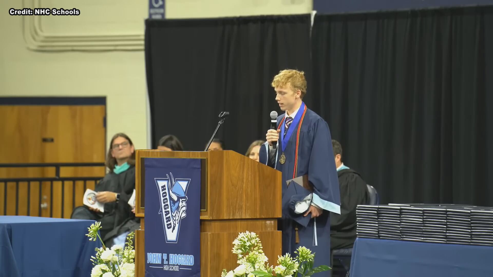 “I’m distressed:” Hoggard valedictorian addresses controversy over ...