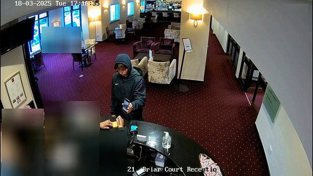 CCTV captures alleged teenage assassin who travelled to UK to carry out hit