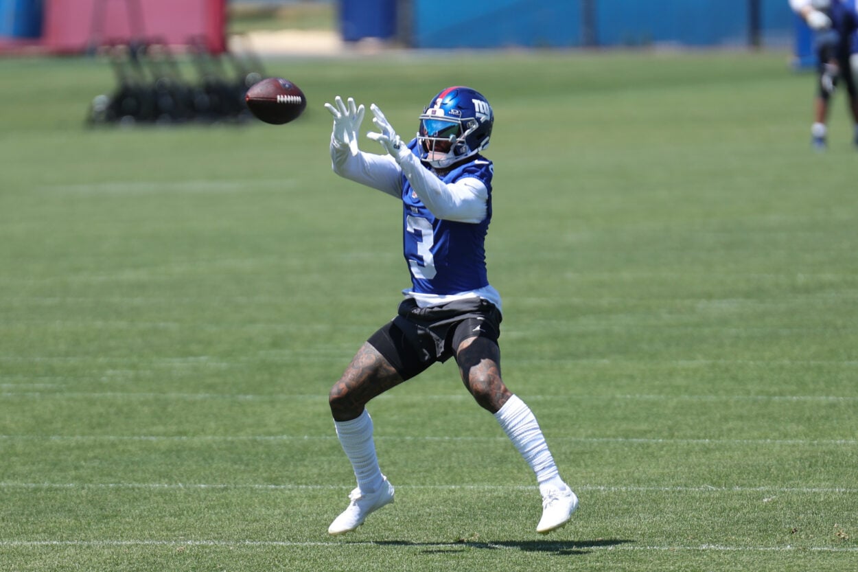 The Giants finally gave Jaxson Dart a real WR room