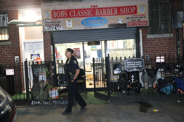 Man knifed in eye, left clinging to life after brutal NYC barbershop attack
