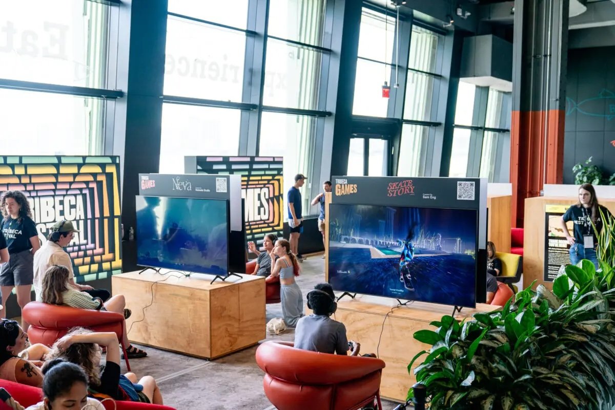 Tribeca Games Gallery at Pier 57, NYC
