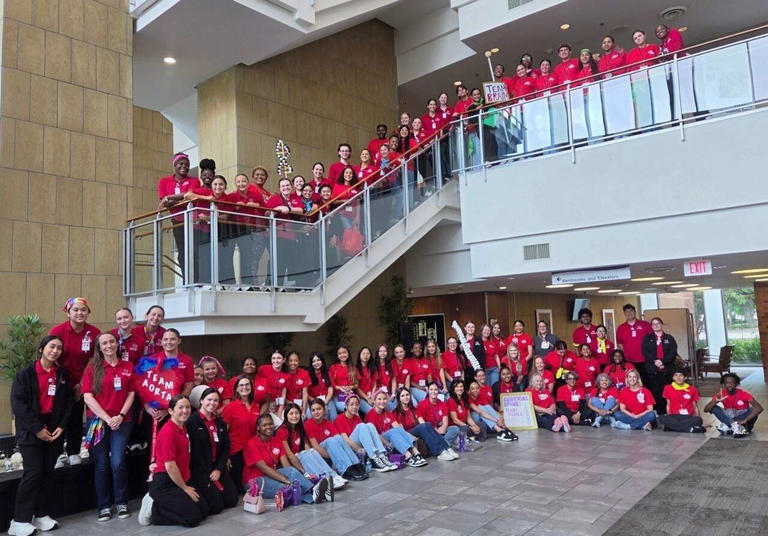 Students learn nursing skills through Nightingale Experience