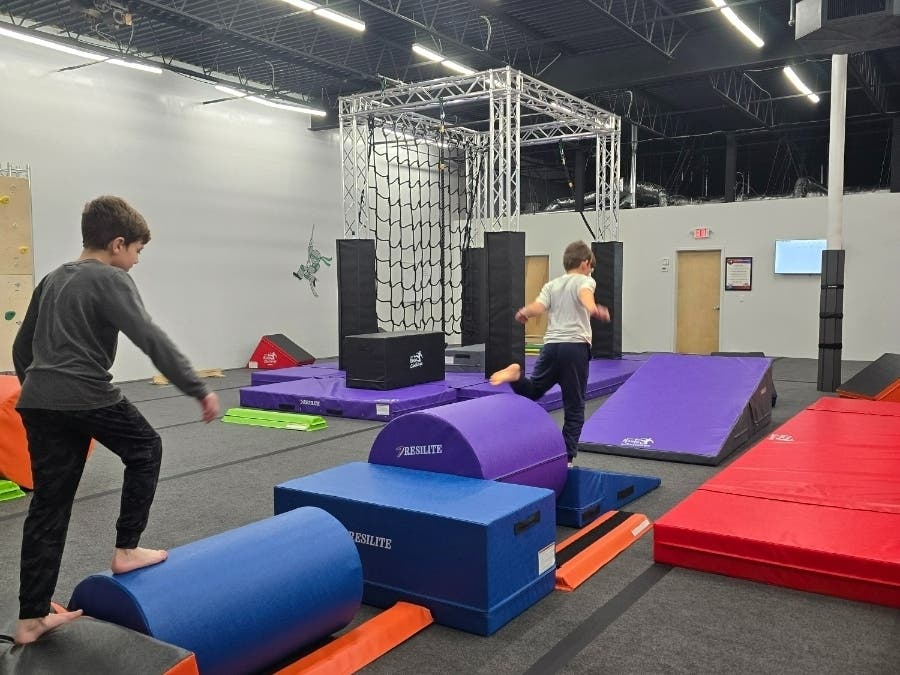 Ninja gym for kids mixes 'floor is lava' vibe with skills in Howell