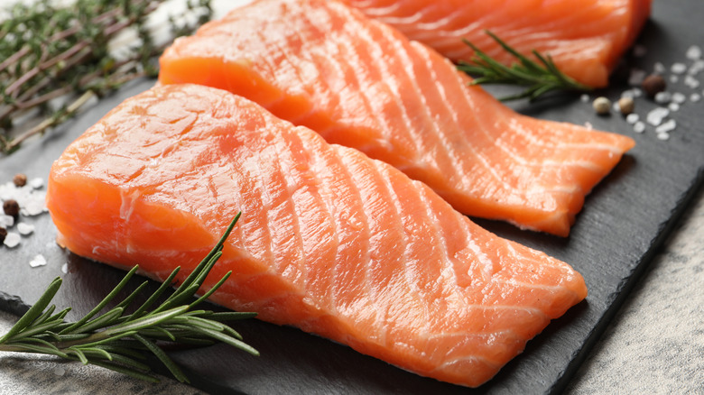 Bake salmon in this Italian sauce for 10x the flavor