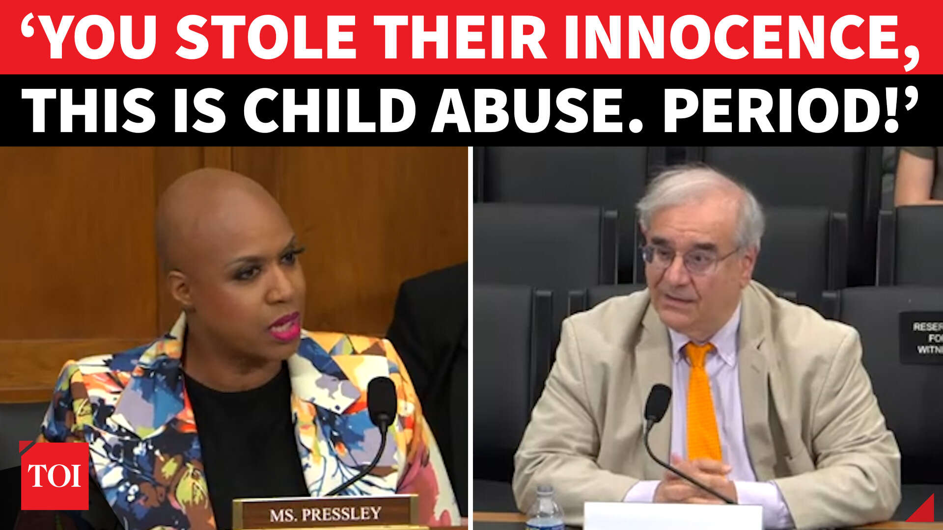 ICE locked 4000 kids: Pressley slaps Trump ally Krikorian with numbers ...