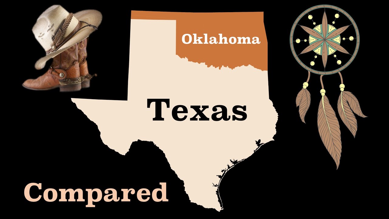 Oklahoma and Texas compared