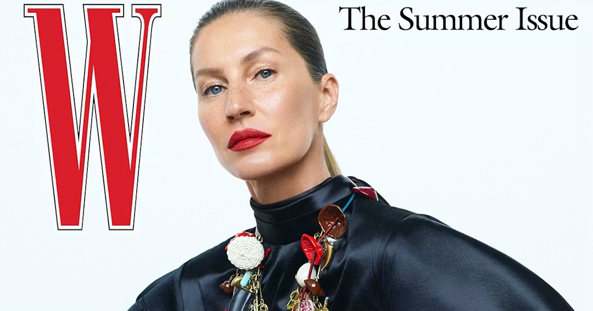 19 years later, Gisele Bündchen returns as a W magazine cover girl for ...