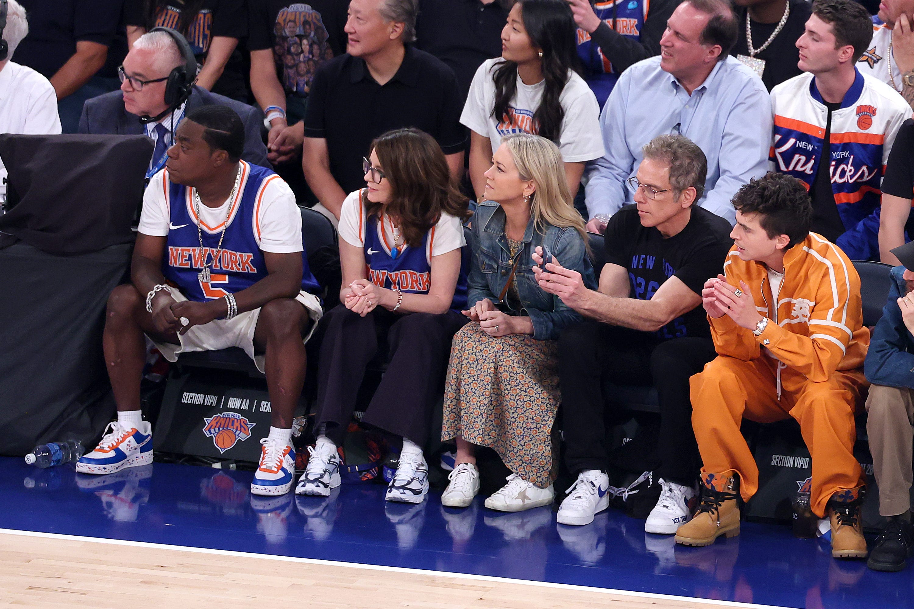 Celebrity fashion at the NBA Finals, including Spike Lee's jersey ...