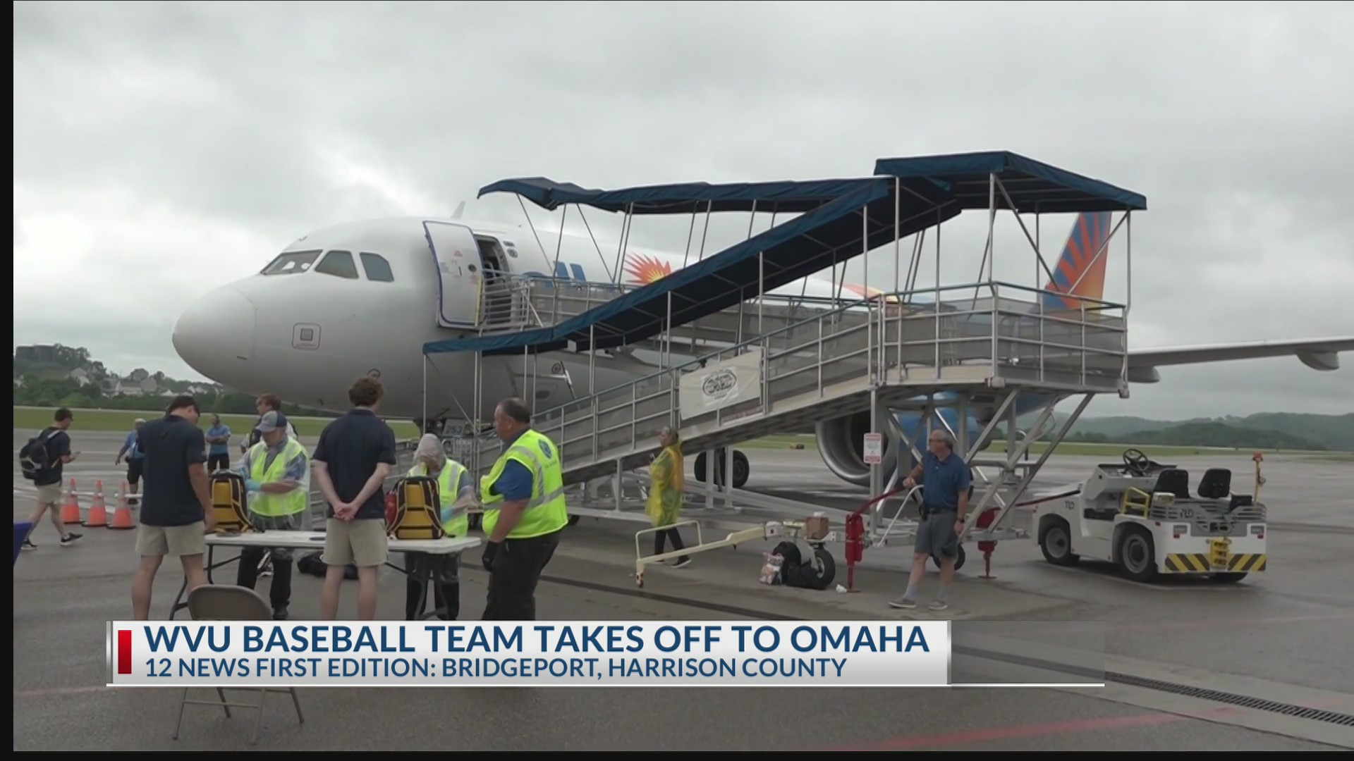 WVU fans see baseball team off to Omaha