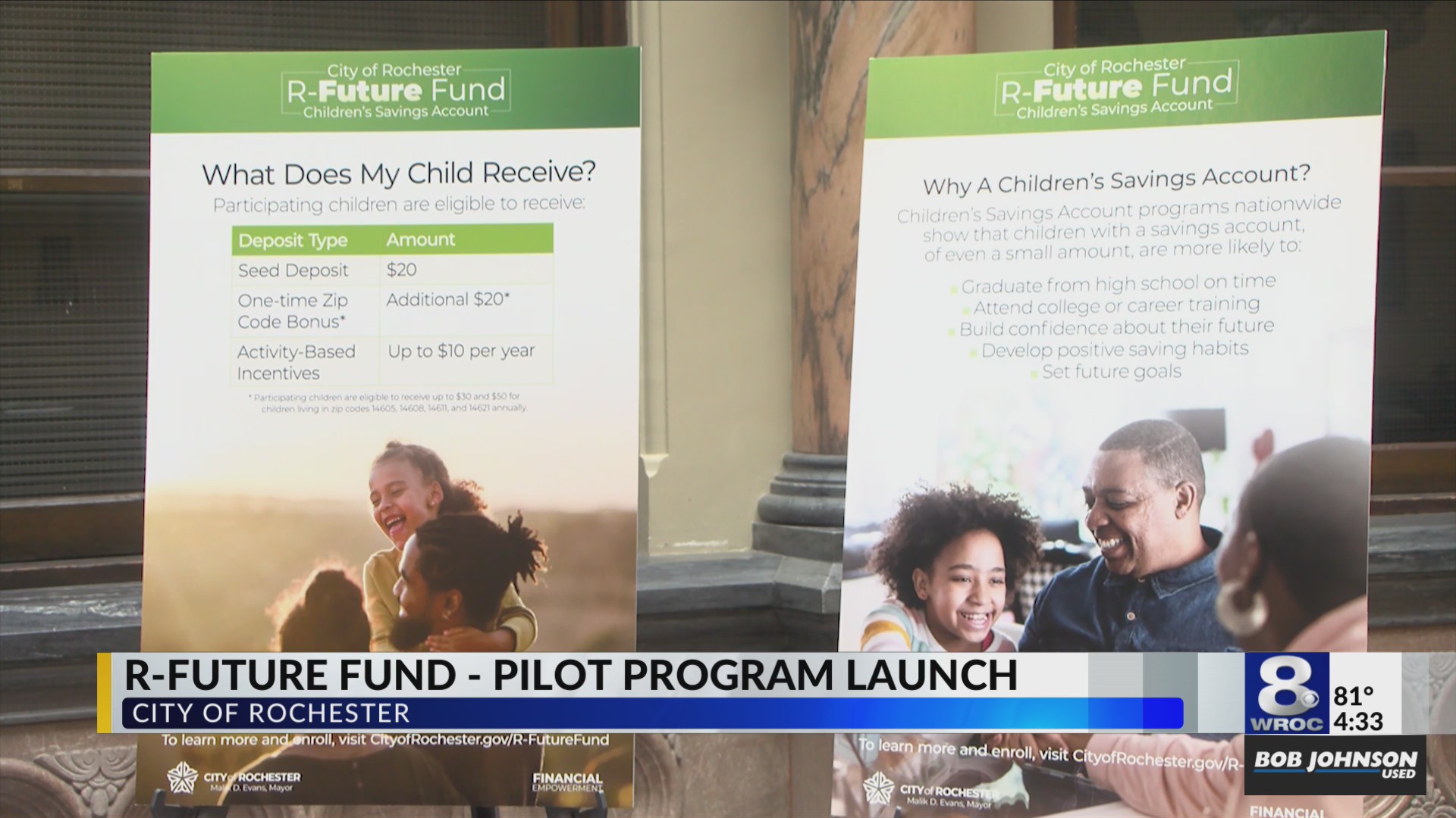 City of Rochester launches children's savings account: R-Future Fund
