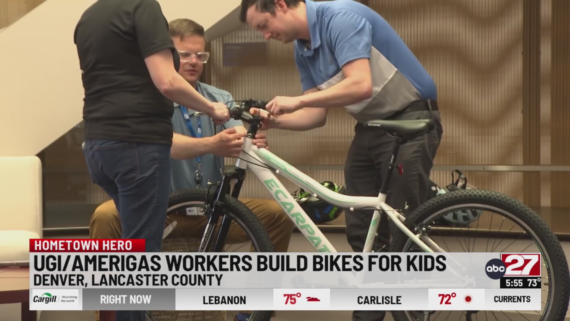 Volunteers build bikes for Lancaster County kids