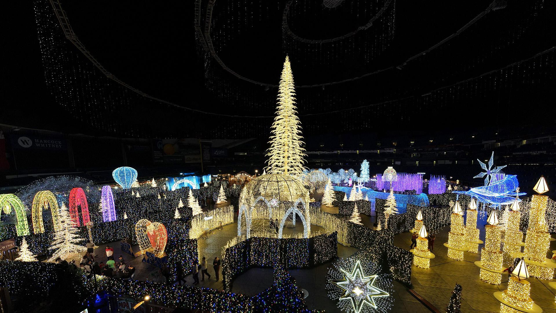 World’s largest Christmas light maze returns to Las Vegas with major ...