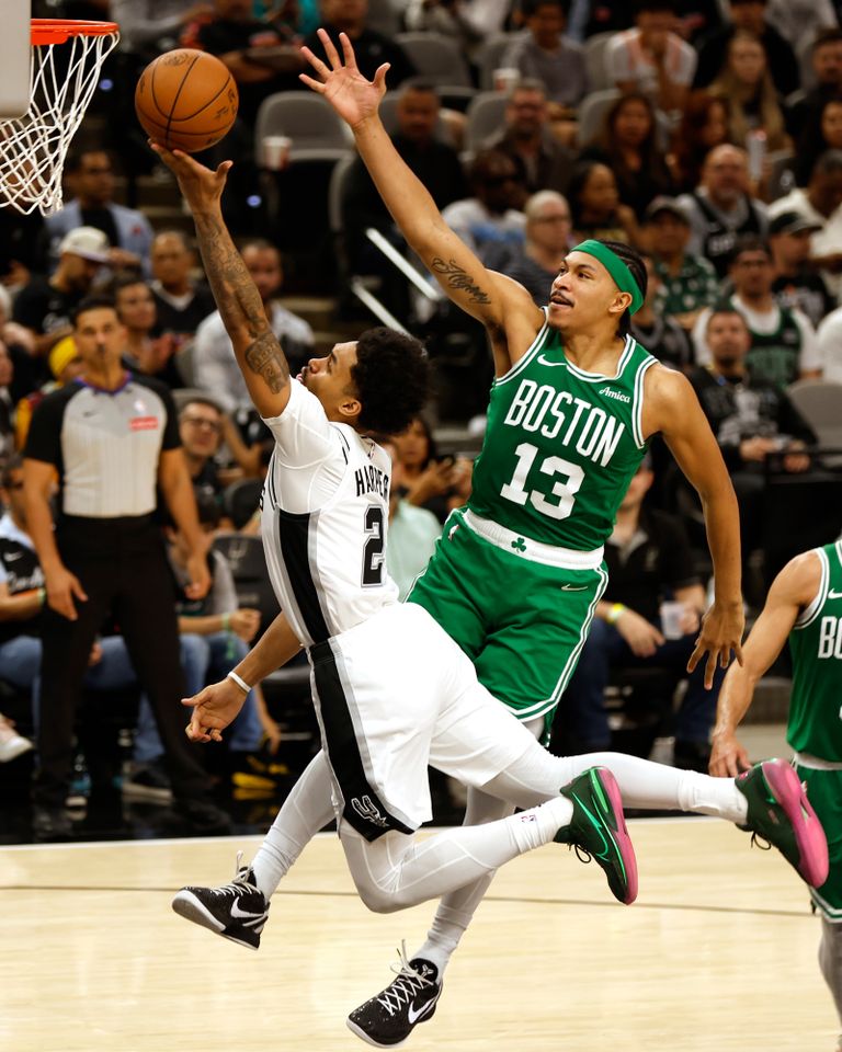 Meet Spurs star Dylan Harper's brother, Celtics player Ron Harper Jr.