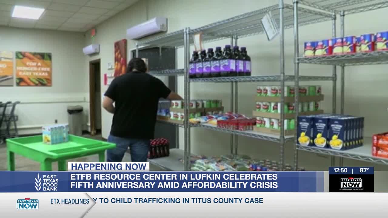East Texas Food Bank marks 5 years, 6 million meals served in Lufkin
