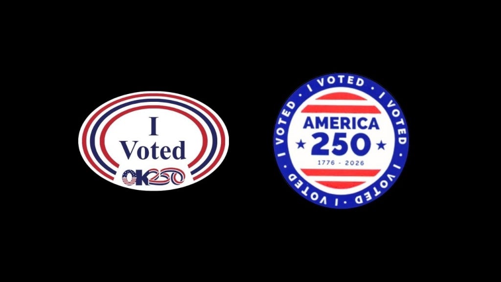 Oklahoma early voters can get limited 'I Voted' sticker celebrating ...