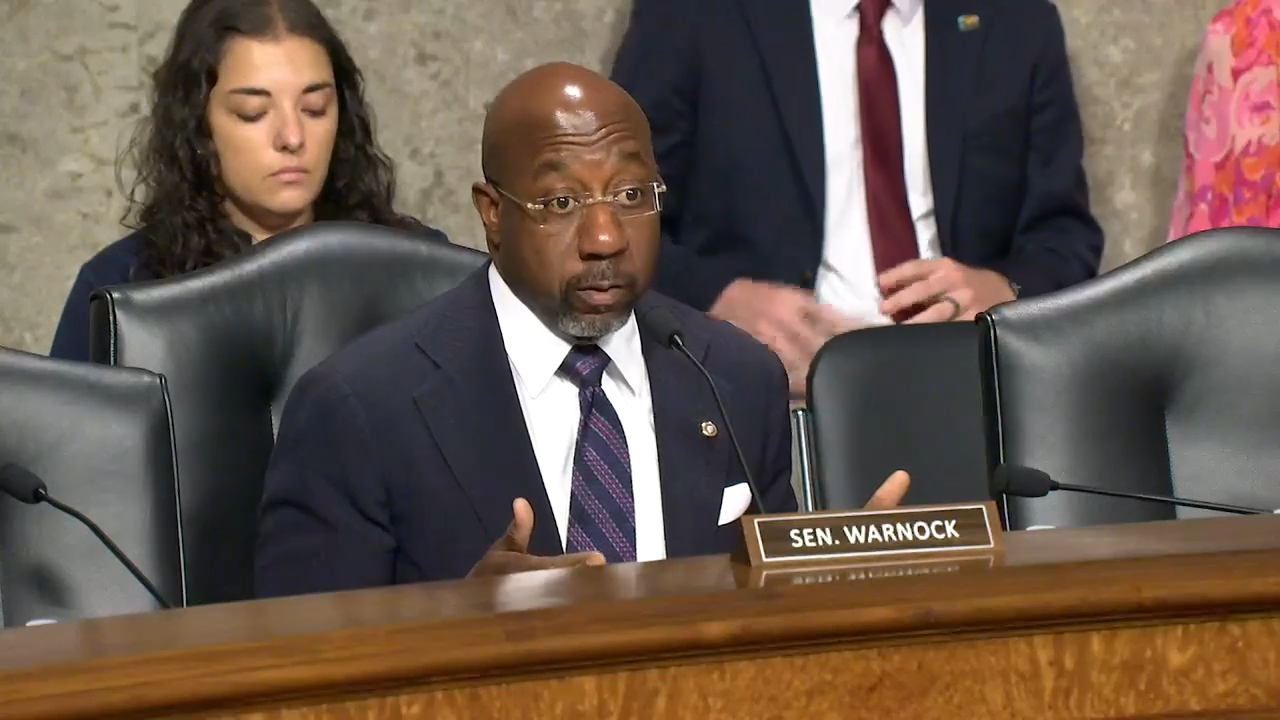 'Could not be further from what I'm hearing': Raphael Warnock calls out ...