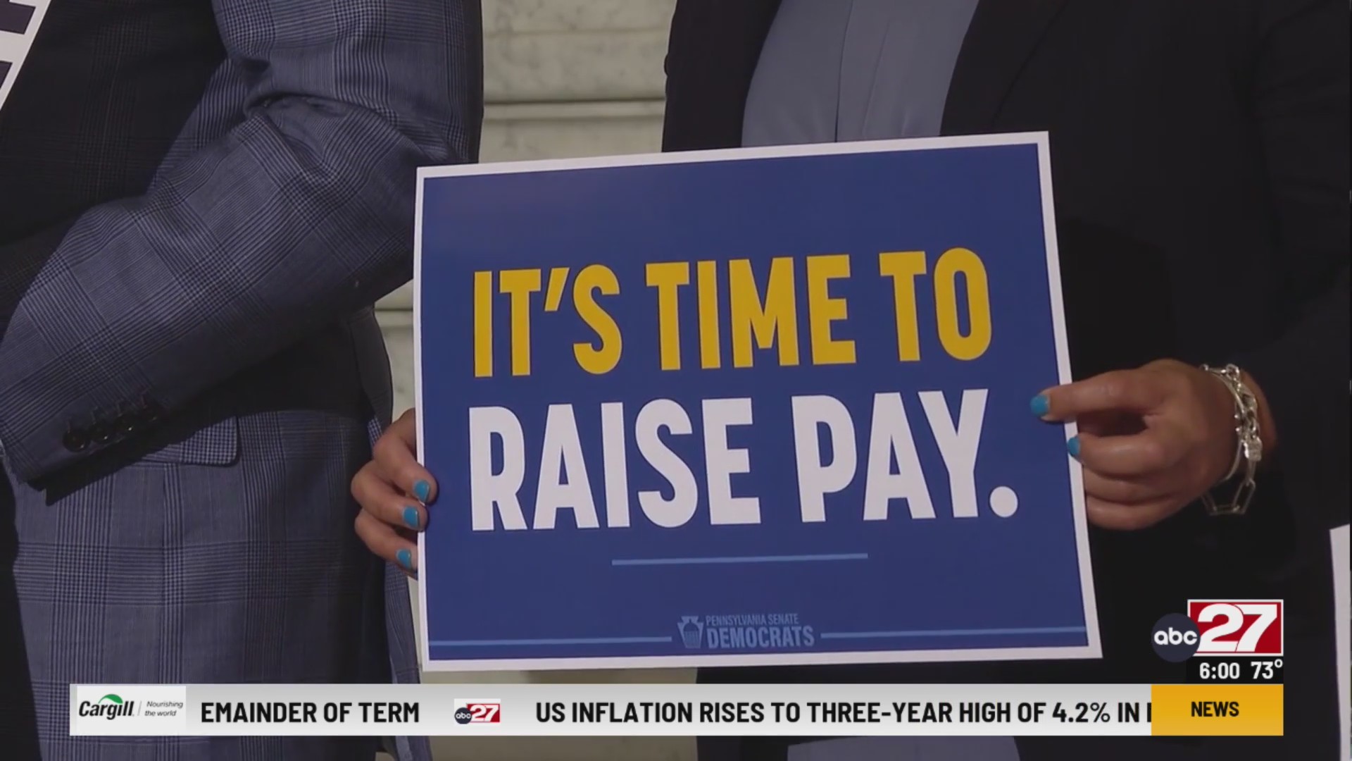 Pennsylvania Democrats force vote on minimum wage increase