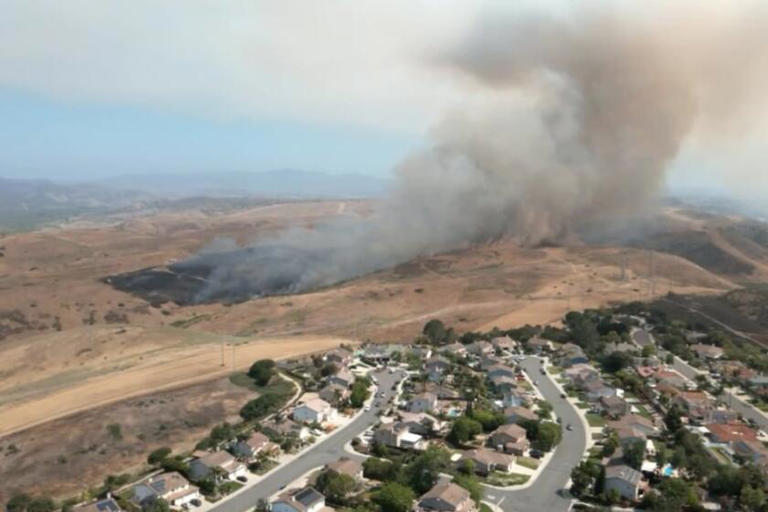 Fire at Camp Pendleton prompts evacuations near Oceanside
