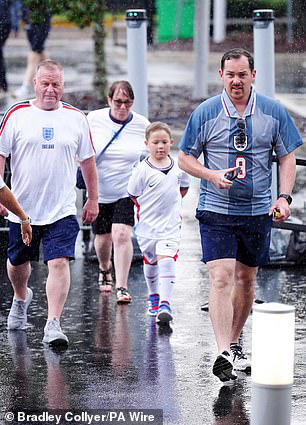 England's final World Cup warm-up game is delayed amid weather chaos in ...