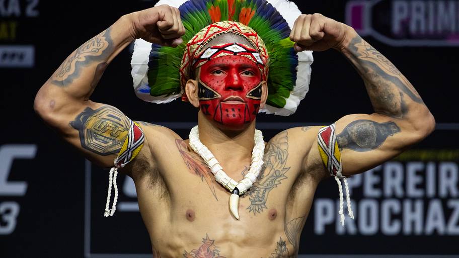 Alex Pereira's fight week weight revealed for UFC White House ...