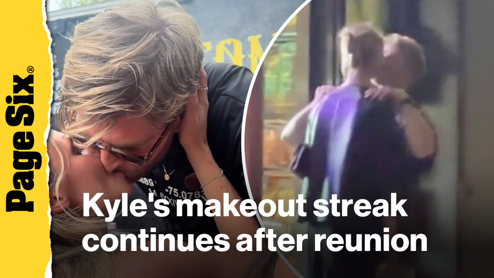 Watch Kyle Cooke's makeout streak continue as he kisses another fan at ...
