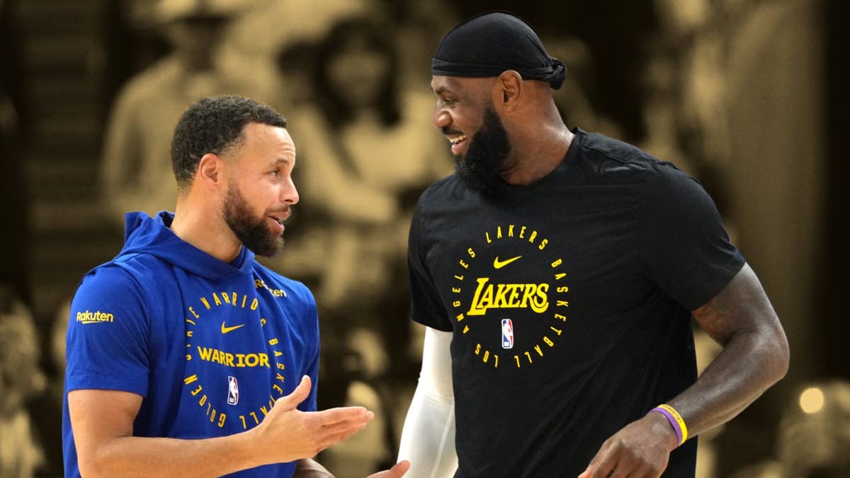 "I don't give Steph the point guard nod" - LeBron James challenges ...
