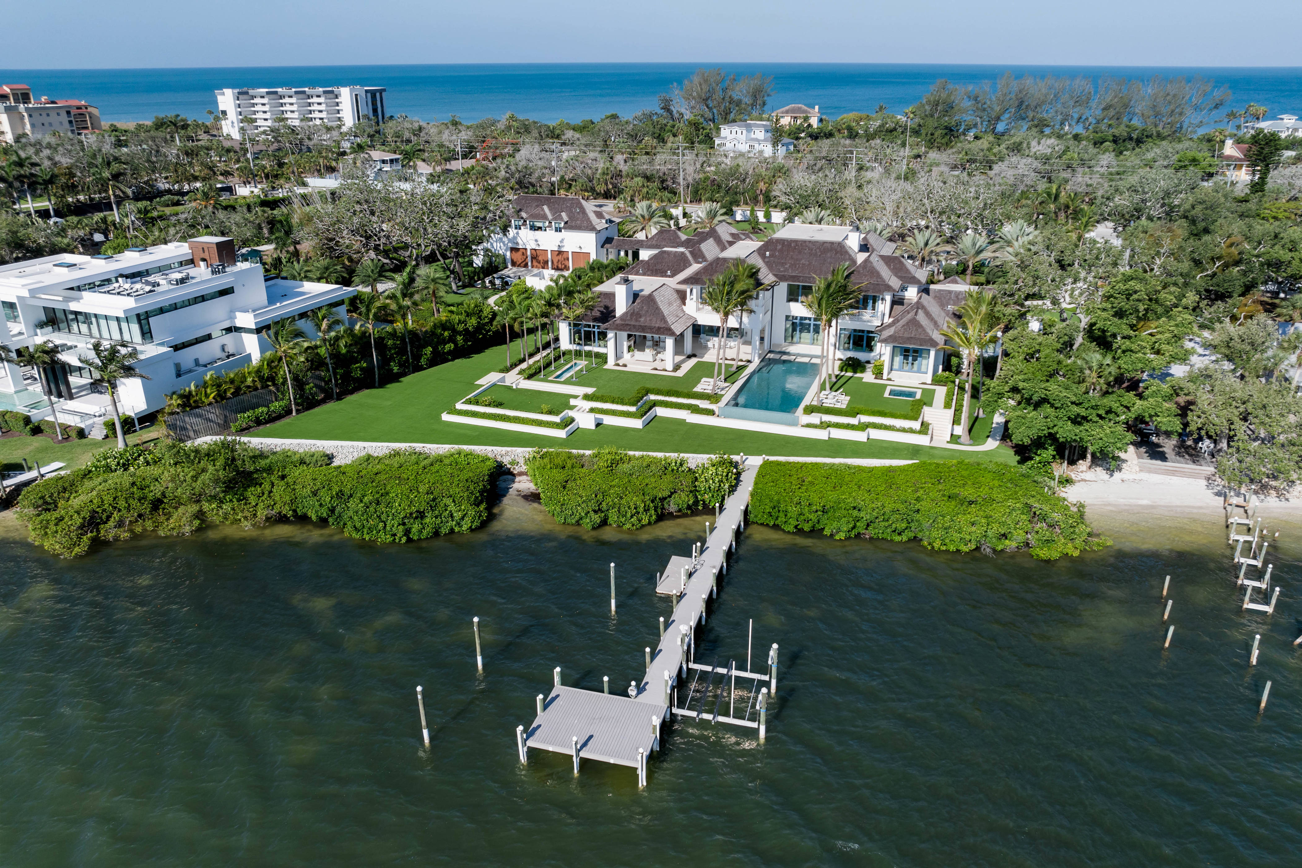 Siesta Key waterfront home returns to market for nearly $30M