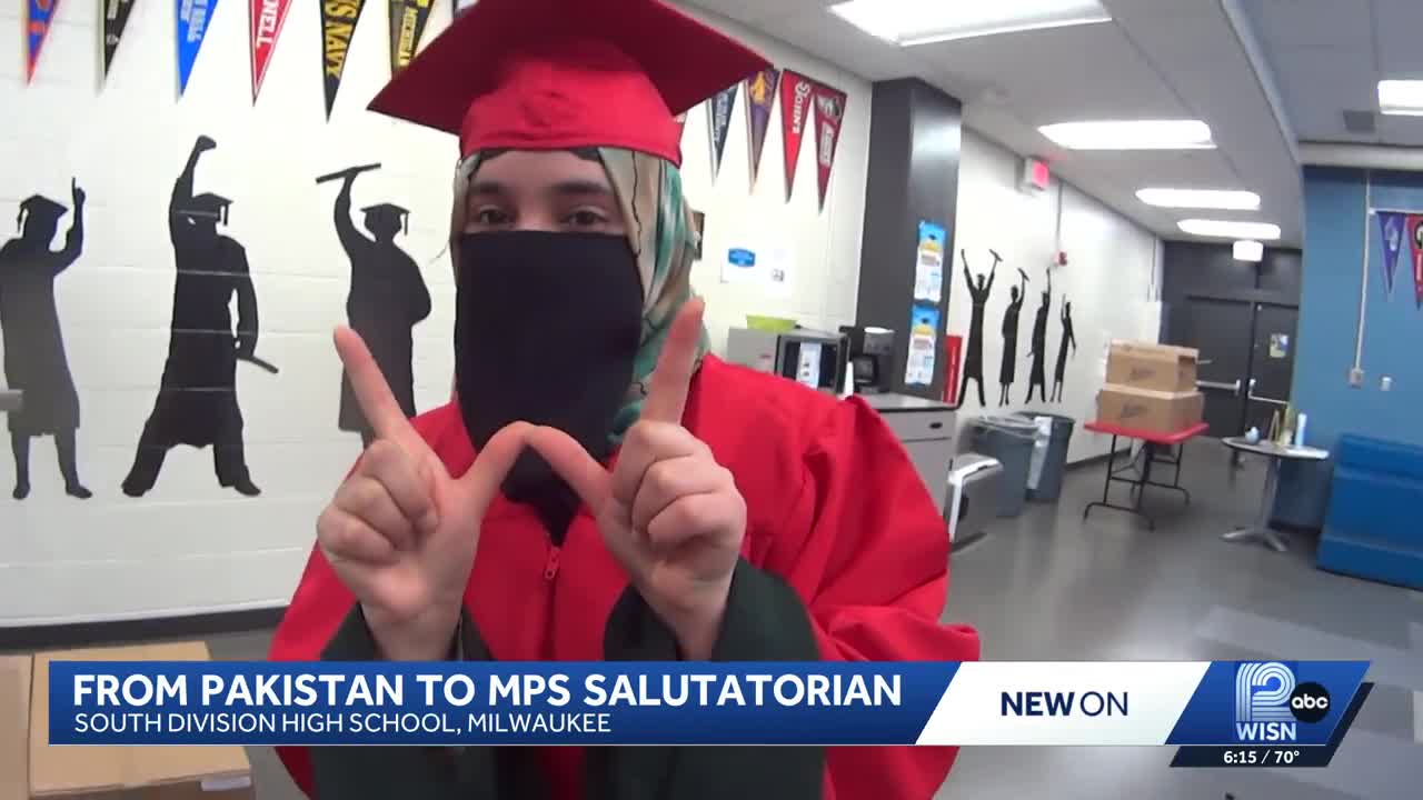 Milwaukee student overcomes obstacles to graduate as salutatorian