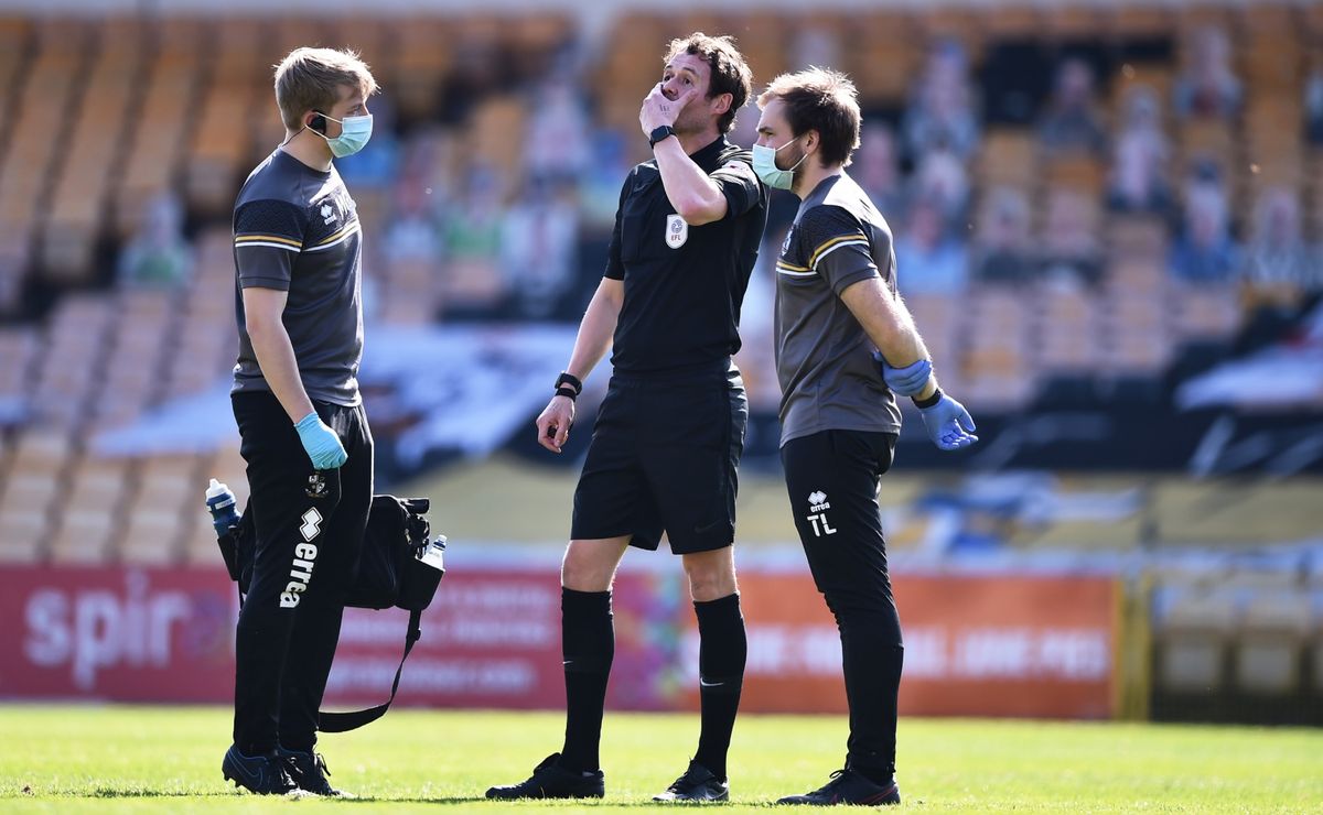 FIFA emergency succession protocols for referee injuries during the ...