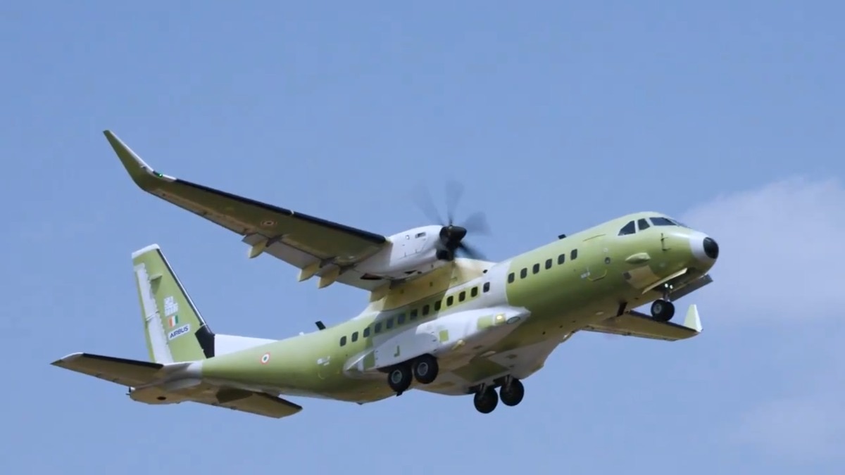India's first indigenous military transport aircraft completes maiden ...