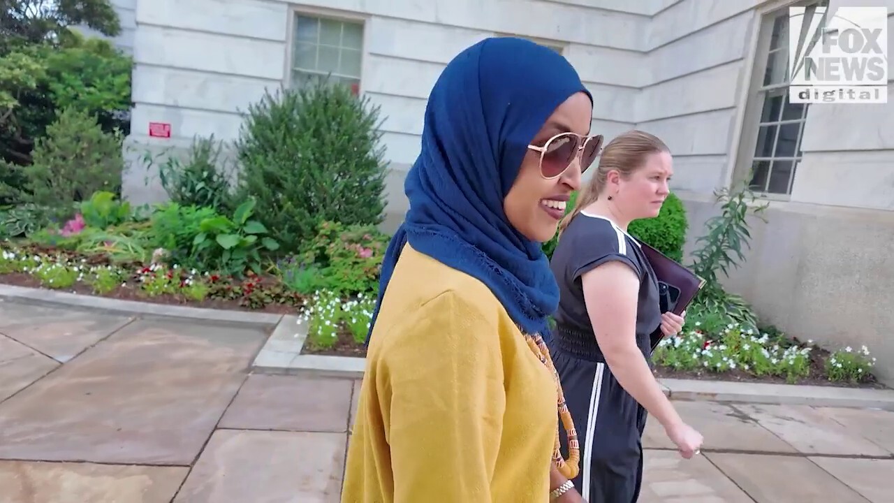 Watch: Omar dismisses questions about Ethics Committee investigation ...
