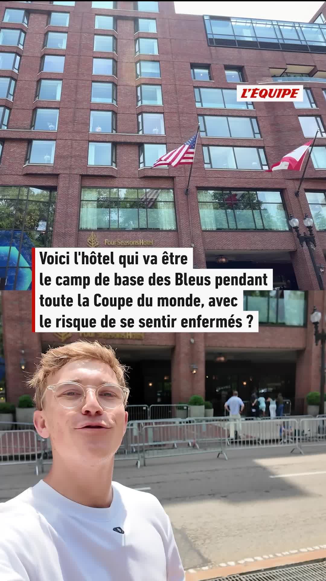 Pourquoi les Bleus ont-ils choisi de loger en plein centre-ville