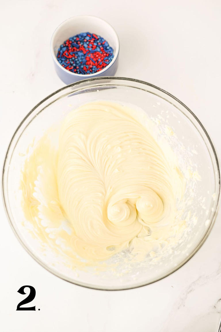 Festive easy cheesecake dip