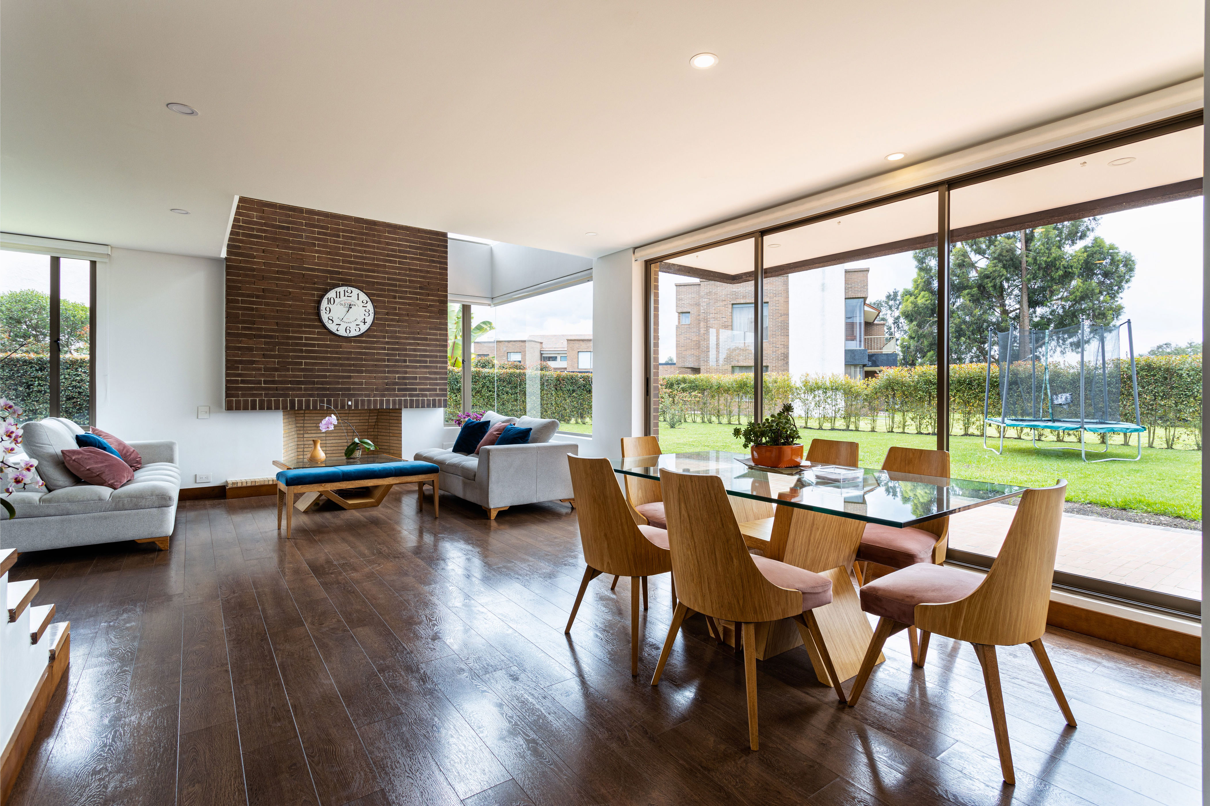 What are the benefits of open-plan living?