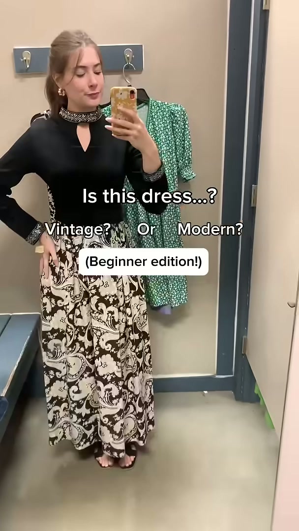 How did you do? (Teaching you how to identify vintage while thrifting!)