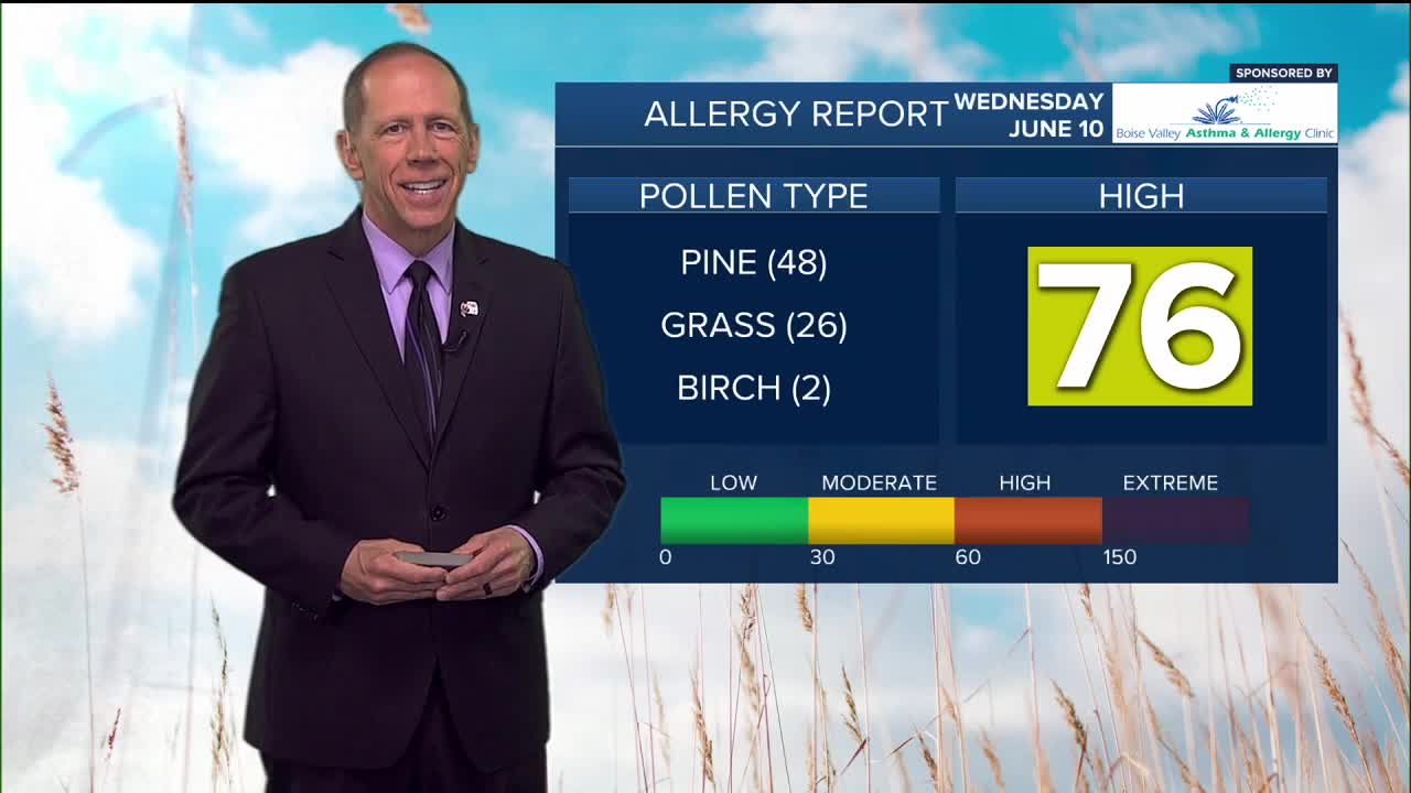 Scott Dorval's Idaho News 6 forecast - 6/10/26