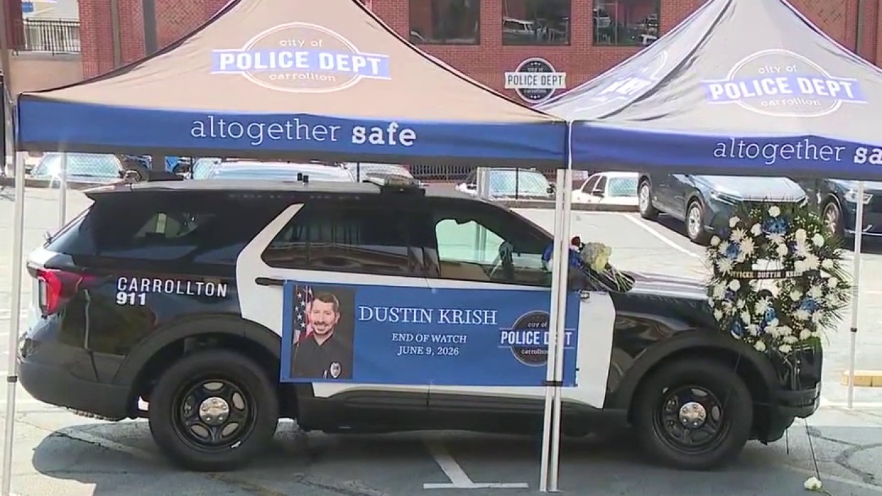 Carrollton mourns Officer Dustin Krish after a long battle