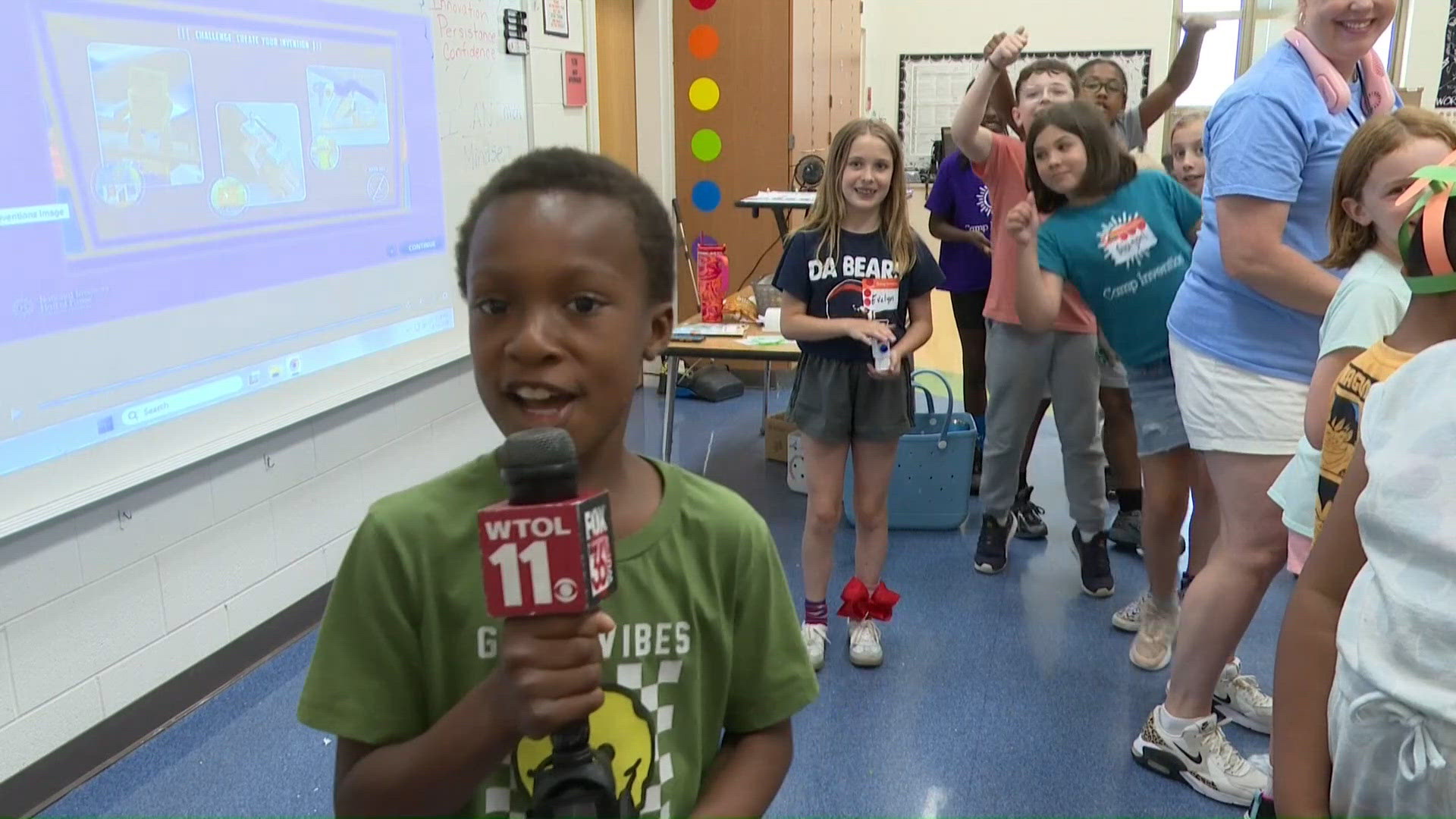 Toledo students embrace STEM activities during Camp Invention