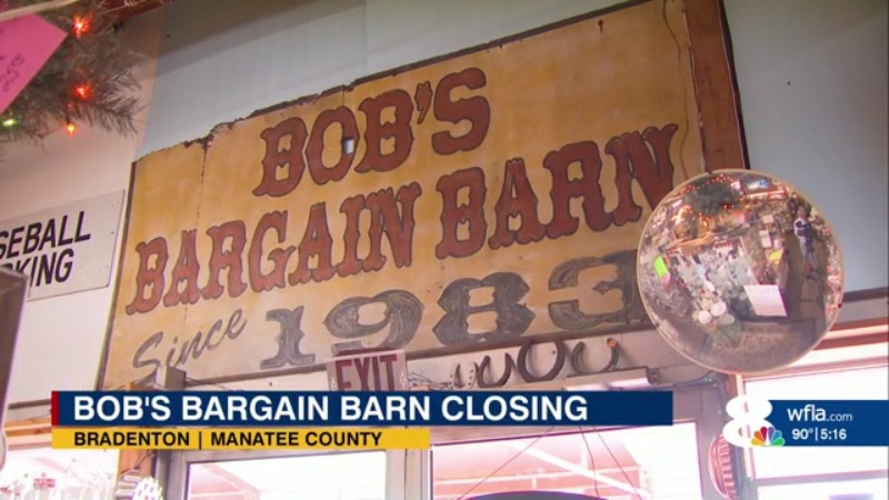 Bob's Bargain Barn closing after 43 years of business