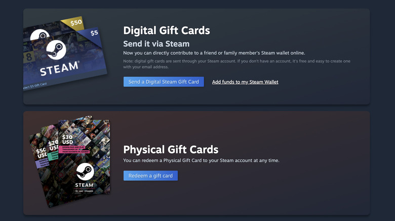 Valve will stop producing physical Steam gift cards because of scammers