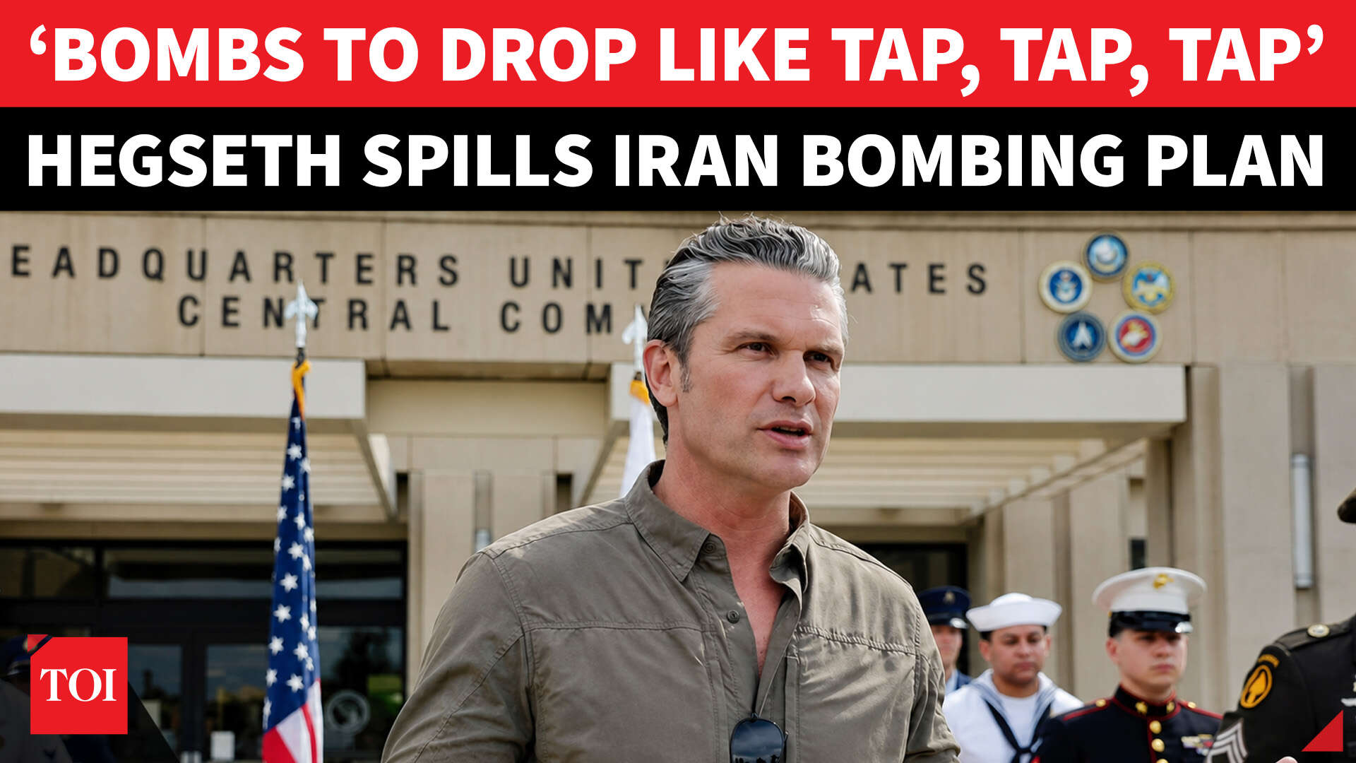 Hegseth reveals US military bombing Iran right now after Trump declares ...