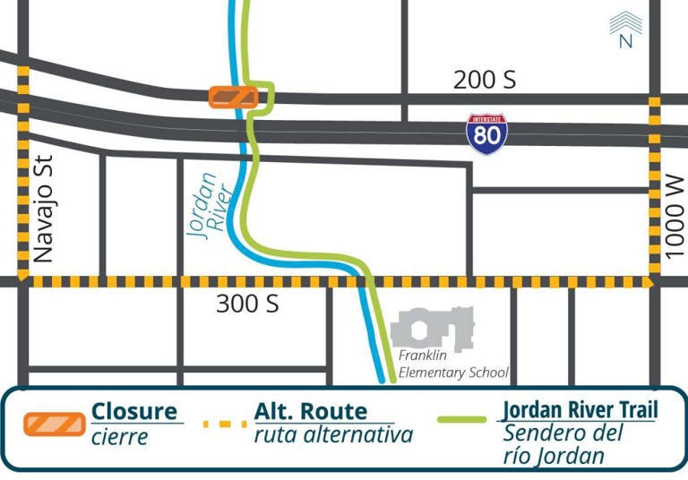 Salt Lake City to close Jordan River bridges for 6 months of reconstruction