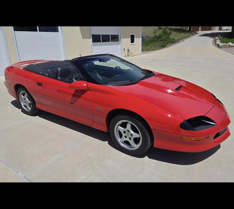 One-year-only rarity: 1996 Chevrolet Camaro Z28 SS SLP convertible