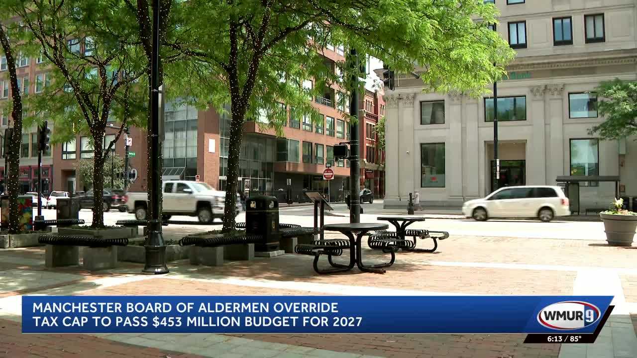Manchester Board of Aldermen overrides tax cap to pass $453M budget