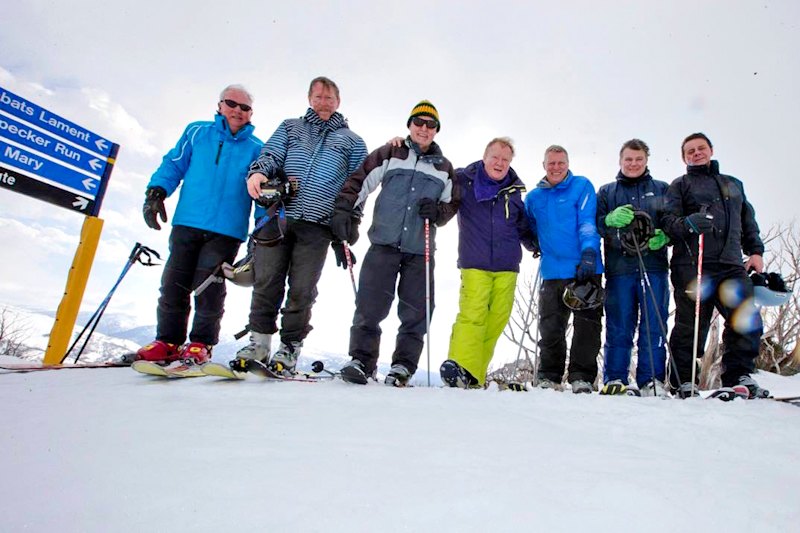 I went to the mountains to learn how to ski. I found something much better