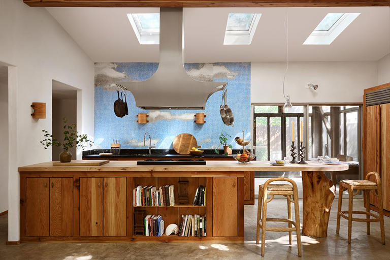 You won’t find any drywall in this glowy Dallas home