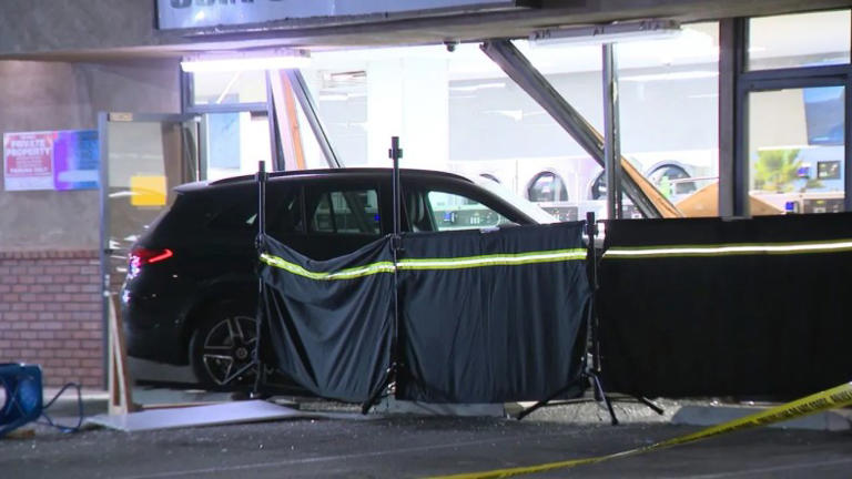 Woman killed by driver who crashed into South Bay laundromat